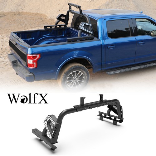 Mid-Size Pickup Truck Roll Bar Adjustable Chase Bed Rack Universal ...