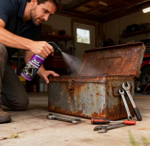 100ml Rust Remover Spray for Metal Surfaces – Automotive & Home Use | eBay