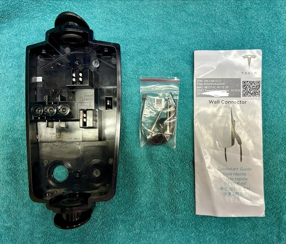 Tesla Wall Connector Gen 3 EV Charger, 24’ Cable, Works Great! | eBay