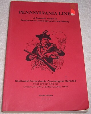 Pennsylvania Line: A Research to Pennsylvania Genealogy and Local ...