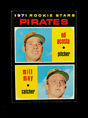 1971 Topps Baseball #343 Pirates Rookie (Ed Acosta Mill May) EXMT | eBay