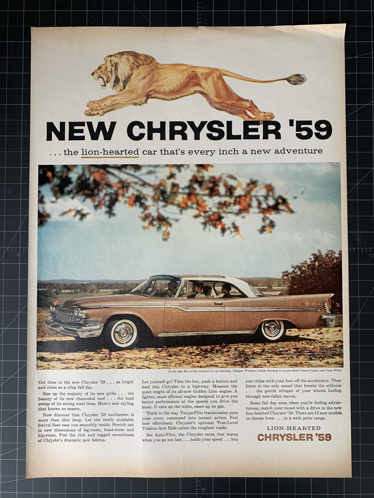 Vintage 1959 Chrysler Print Ad | eBay