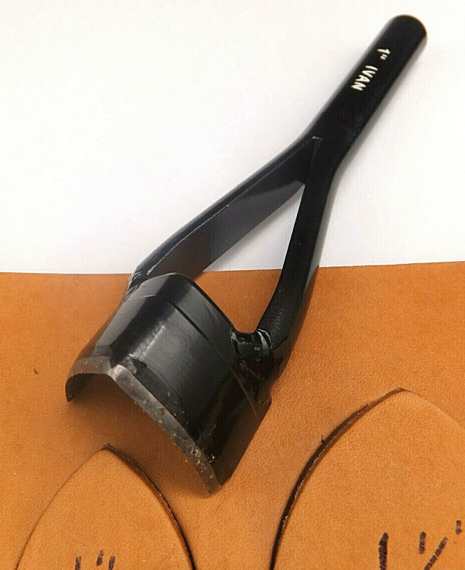 English Pointed End Belt Strap Cutter [ 1/2"- 1.75" ] Leather Craft ...