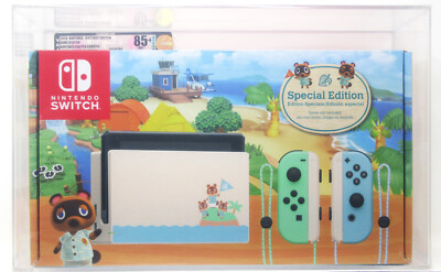 Nintendo Switch Console Animal Crossing Special Edition VGA Graded 85 ...