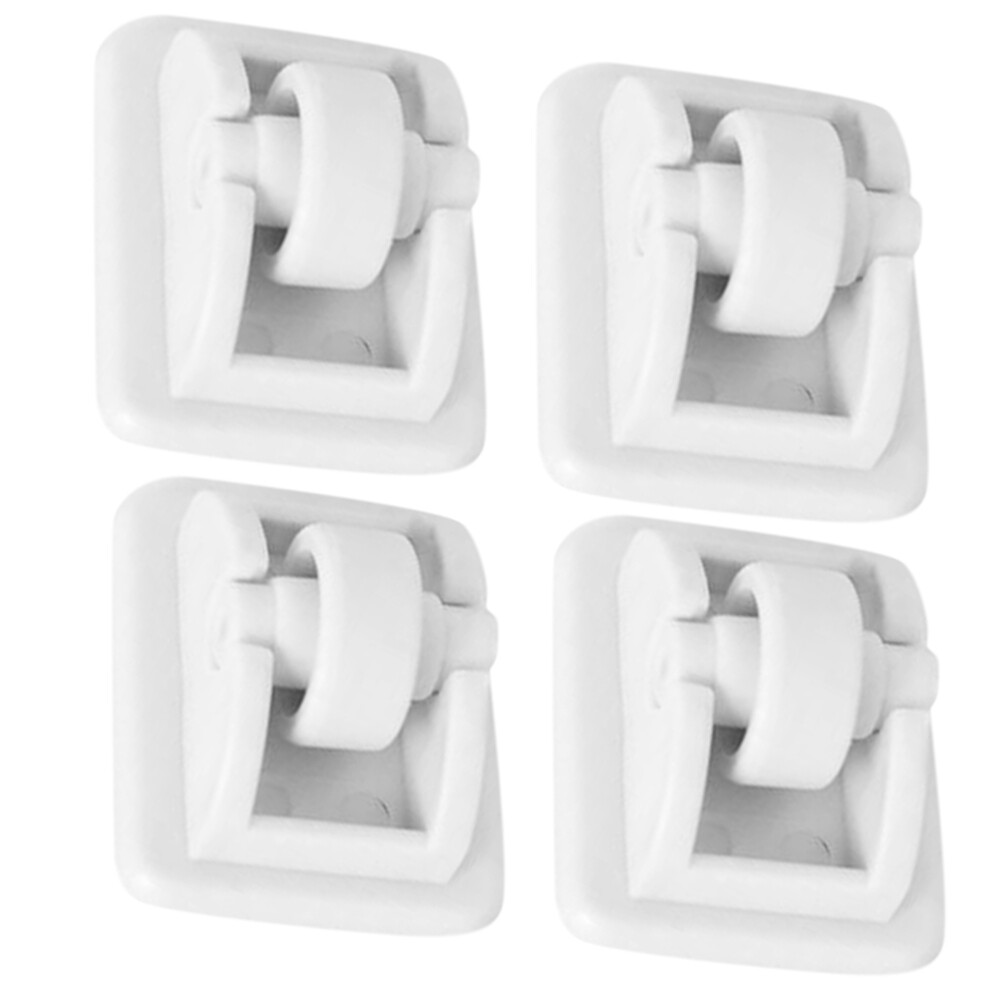 4pcs Small Caster Wheels Adhesive Casters Storage Container Stick On ...