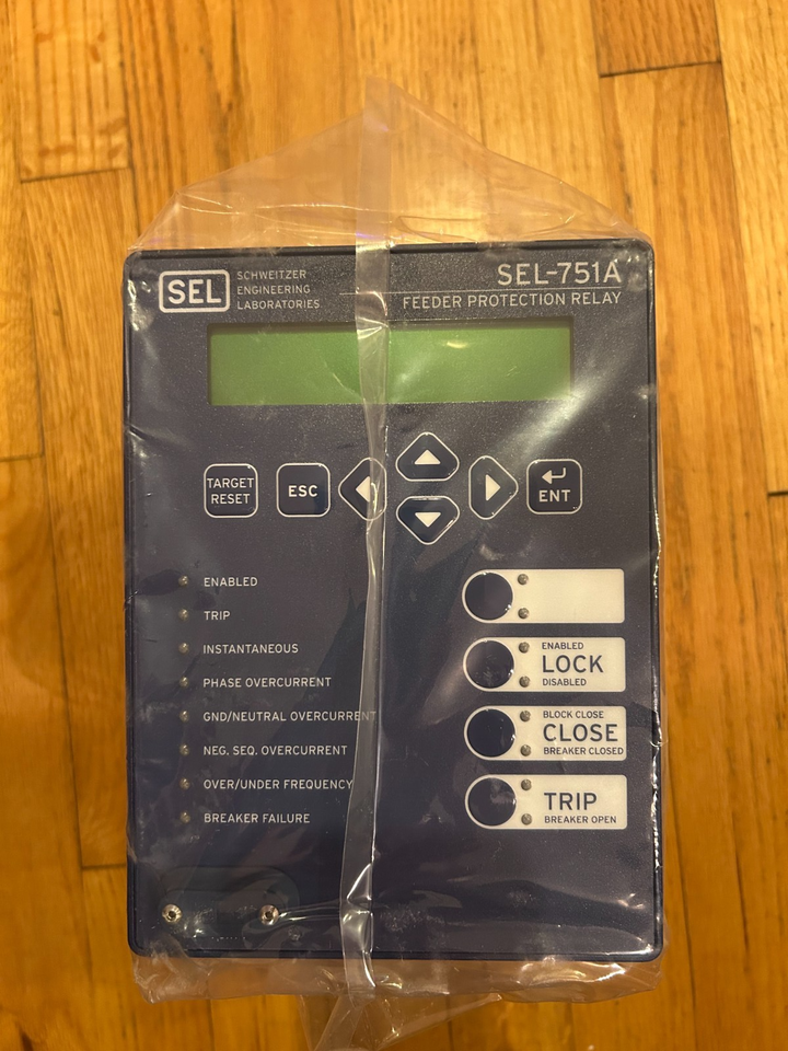 NEW Schweitzer Engineering SEL-751 Feeder Protection Relay ...