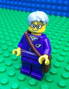 Lego Ninjago POSTMAN Post Man Mail Satchel Ninja Minifig Minifigure ...