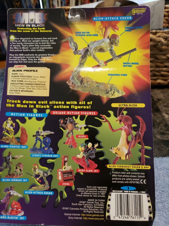 Jakks MIB 3 EDGAR Action Figure | eBay