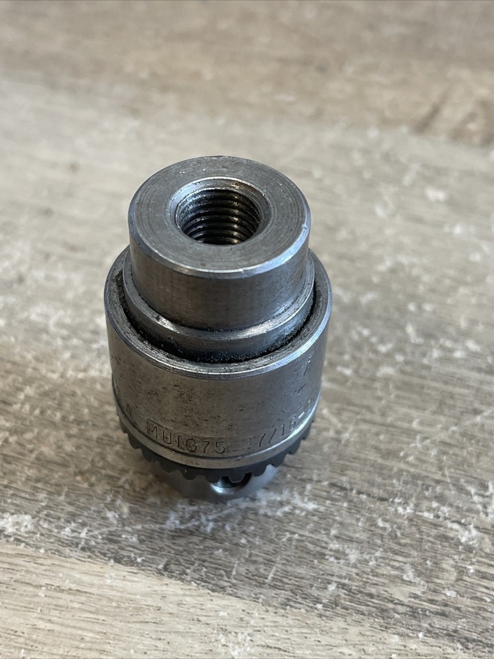 Steel USA JACOBS Replacement MUlG75 Drill Chuck 1/4" Capacity x 7/16 ...