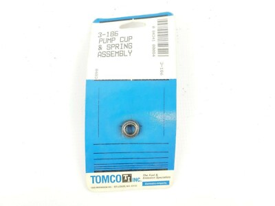 NOS Tomco Fuel Products Carb Carburetor Pump Cup & Spring Assembly 3 ...