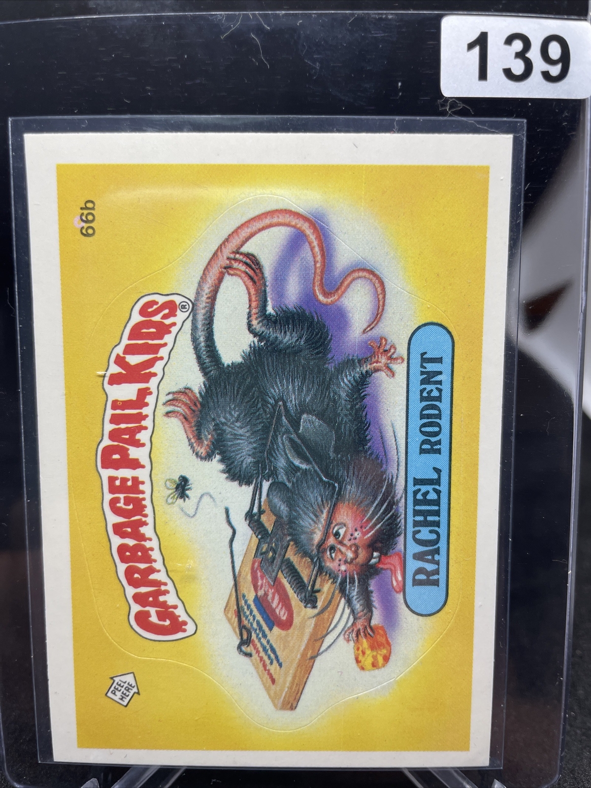 1985 Garbage Pail Kids 2nd Series 2 MATTE **pack fresh** 66b Rachel ...