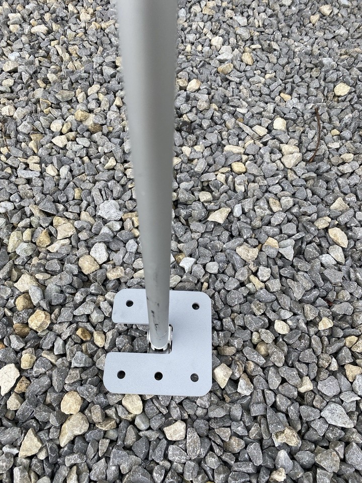 Awning Leg Feet Plate Anchor Campervan Motorhome Thule Omnistor Fiamma ...