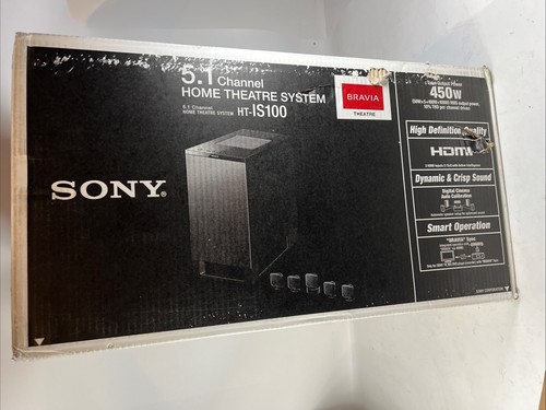 Sony HT-IS100 Bravia Home Theater Micro System New Sealed Rare HTIS100 ...