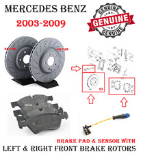 Genuine MERCEDES Disc Brake Pad Set - Front 1644202220 for sale online ...