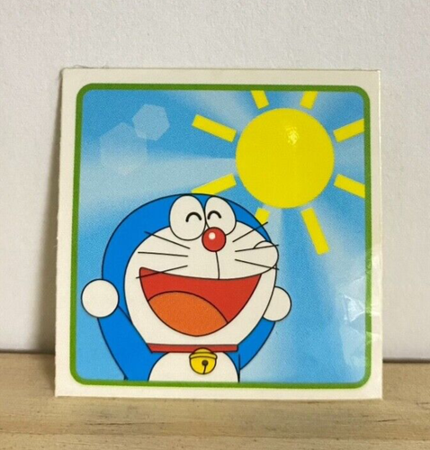 Doraemon Limited Sticker Lotte Shogakukan Japanese Rare Good Morning ...