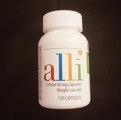 Alli REFILL 120 count SEALED BOTTLE CAPSULES EXP. 08/2025 FREE SHIPPING ...