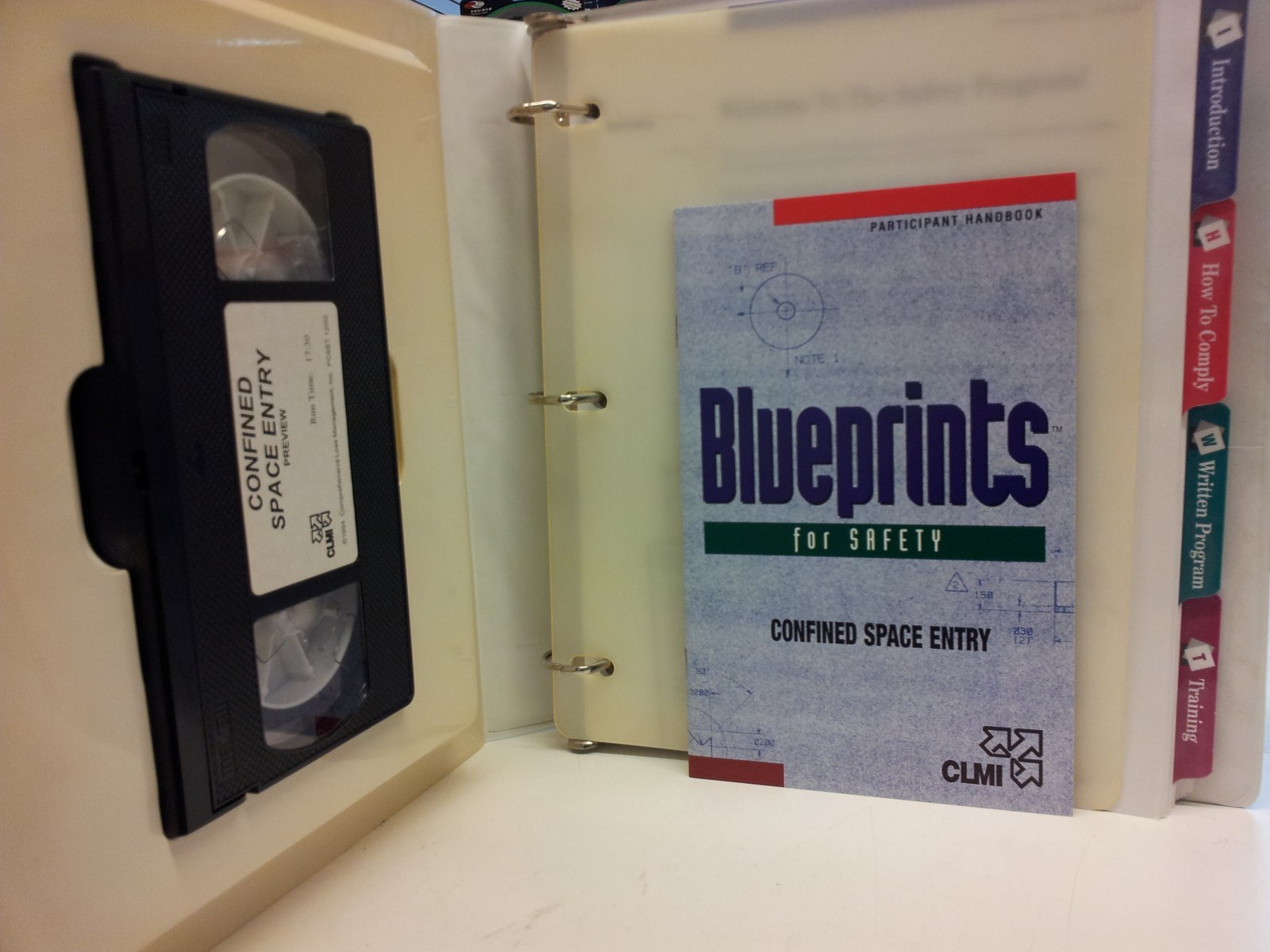 BluePrints Confined Space Entry for Safety VHS Video | eBay