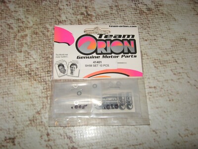 Vintage RC Orion Brushed Motor Shim Set Metal (10) 41401 | eBay