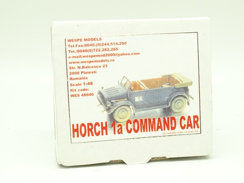 WESPE Modelli Kit 1/48 Militare Army - Horch 1A Command Car | eBay
