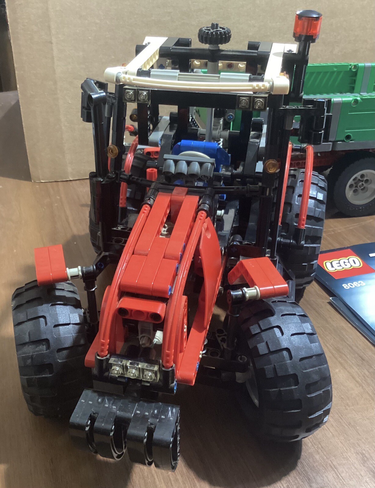 LEGO 8063 Technic 2 in 1 Tractor with Trailer *PLEASE READ* | eBay