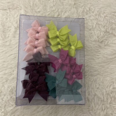 NEW Stampin' Up 2017-2019 IN COLOR BITTY BOWS EMBELLISHMENTS (20) Adhesive Bows | eBay