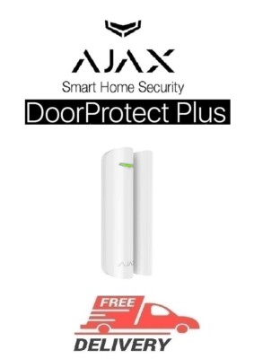 Wireless magnetic opening detector Ajax DoorProtect Plus White | eBay