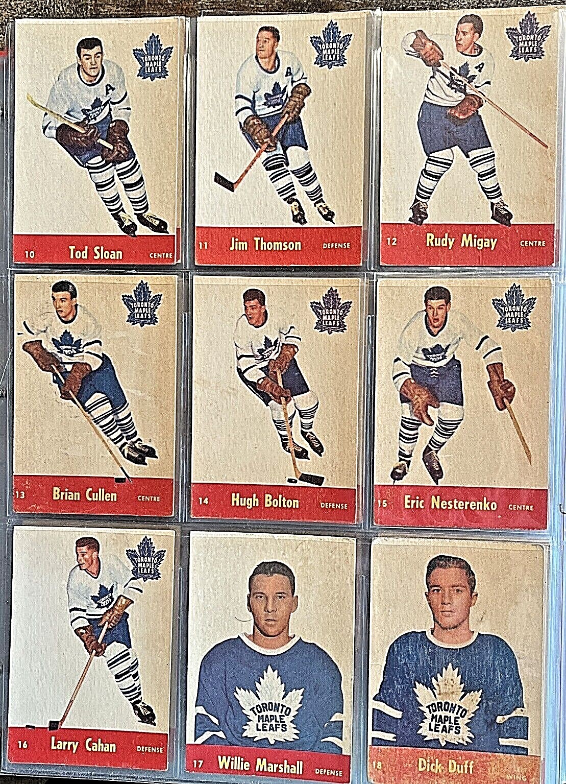 1955-56 PARKHURST NHL HOCKEY SET BREAK-U PICK SINGLES-55/56 PARKIE EX ...