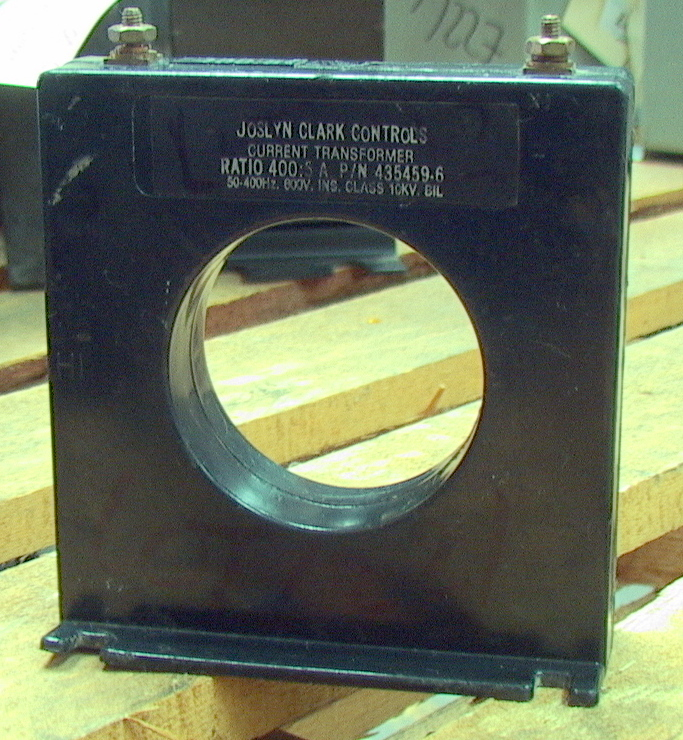 Joslyn Clark Controls Current Transformer 433459-6 ratio400:5amp 50 ...