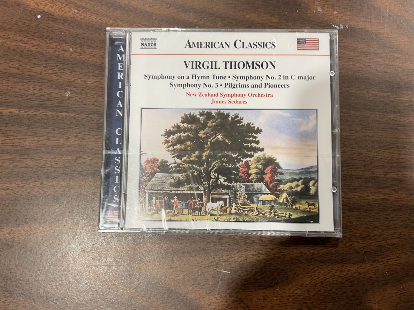 JAMES SEDARES VIRGIL THOMSON: SYMPHONY ON A HYMN TUNE; SYMPHONIES NOS ...