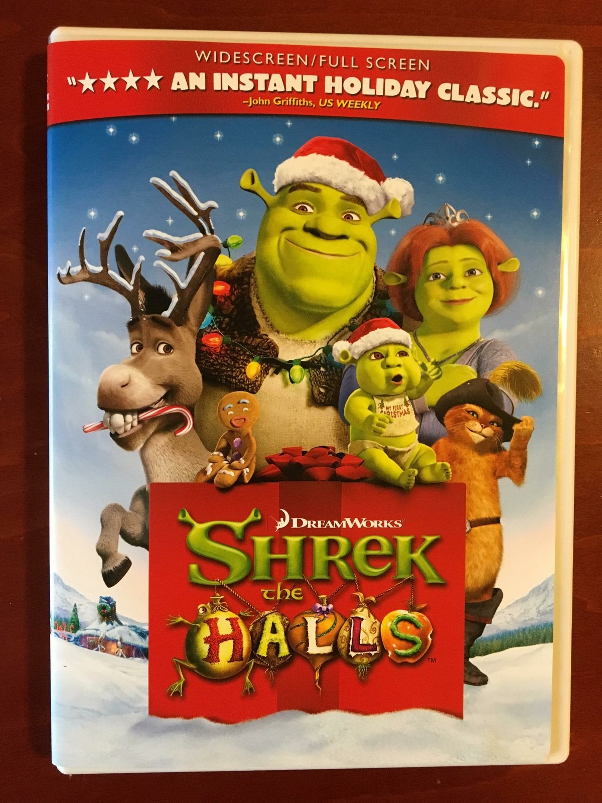 Shrek The Halls Dvd