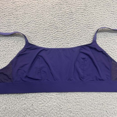 Parade Bra XL Bralette Re:Play Scoop Bralette Smooth Soft Silky Purple ...