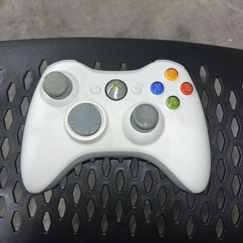Official Microsoft Xbox 360 White Controller! Works Great! Fast Ship ...