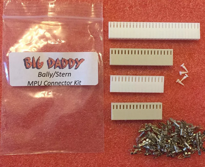Big Daddy MPU Connector Repair Kit (No Headers) For Bally & Stern Pins ...