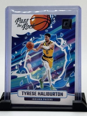 Tyrese Haliburton 2024-25 Panini Donruss - Pass the Rock Card# 2 | eBay