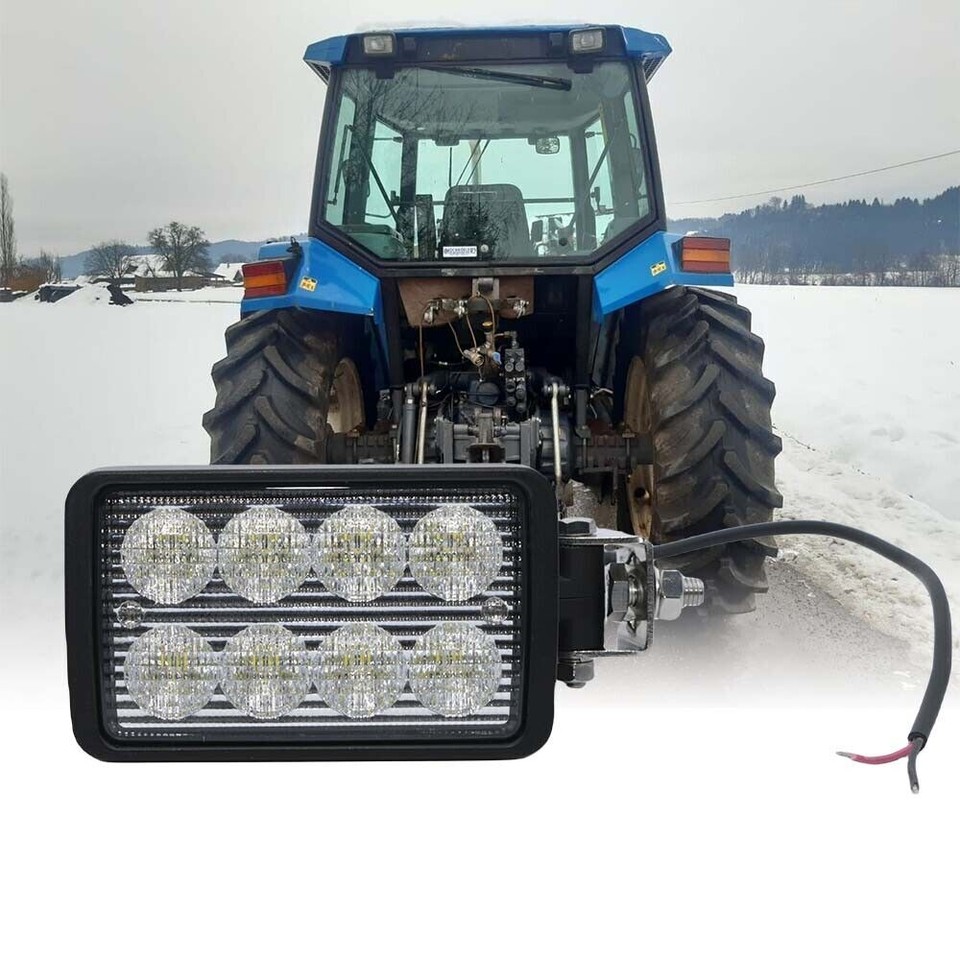 LED Tractor Lights For New Holland 6610, 6640, 6710, 6810, 7610, 7710 ...