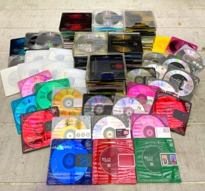 Used MD Mini Disk Set 10 20 30 40 or 50 Recordable 80/74 min from Japan ...
