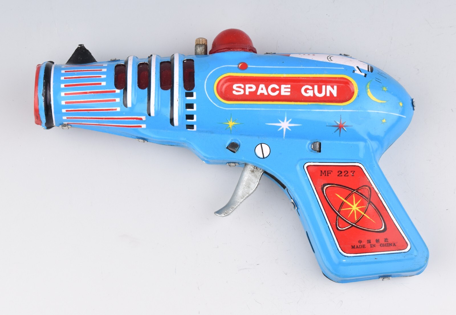 China Tinplate Friction Action Cosmic Space Gun MF-227 *BOXED* | eBay