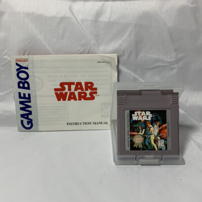 Nintendo Gameboy Star Wars Game Cartridge and Manual Tested Working ...