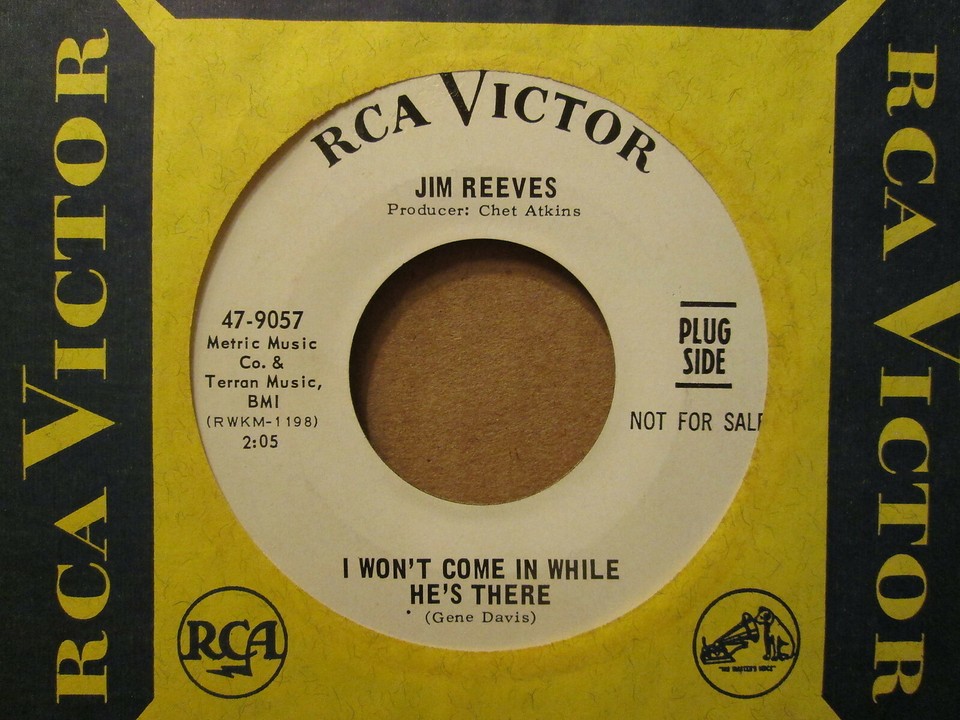 JIM REEVES – Maureen / I Won’t Come In RCA 47-9057 (wlp DJ copy ...