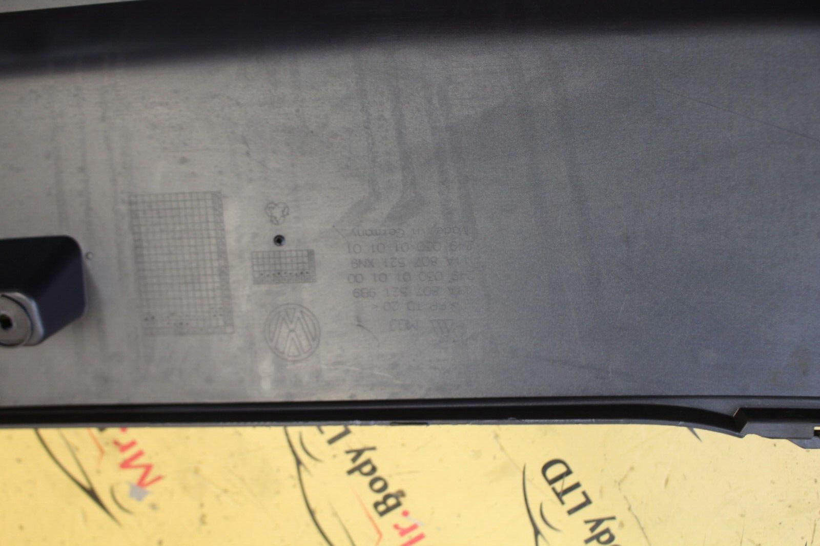 VOLKSWAGEN ID.4 TEXTURED FROM 2021 TO 2025 GENUINE REAR BUMPER (8357 ...