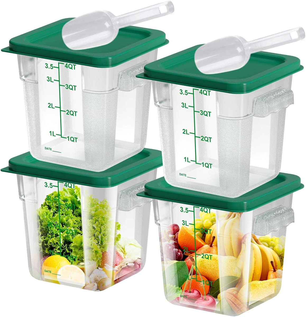 Commercial Food Storage Containers RUBBERMAID COMMERCIAL PRODUCTS, 2