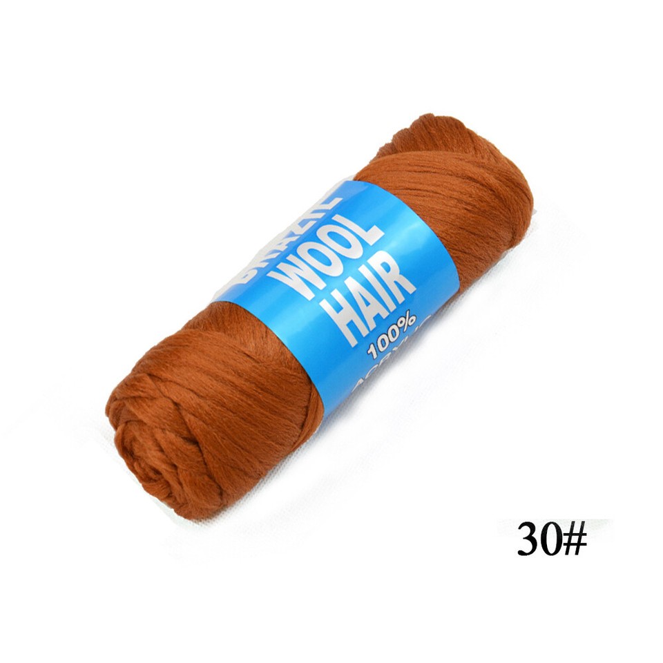 Brazilian Wool Hair Yarn for Braiding Weaving Knitting Twist Braids ...
