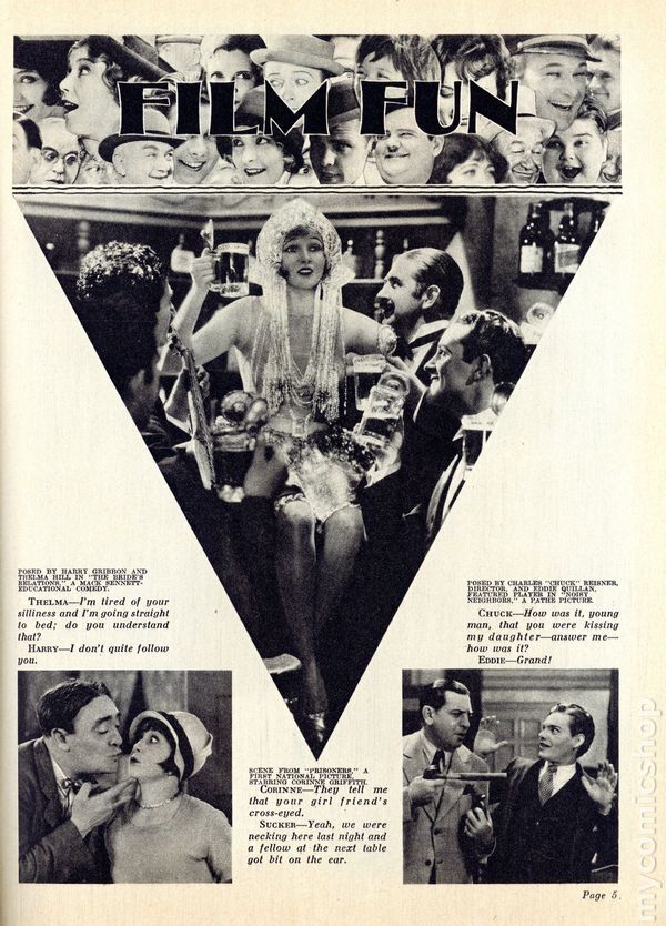 Film Fun Magazine #483 FN 1929 | eBay