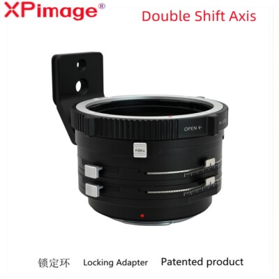 XPimage Double Shift Axis Adapter for Hasselblad V Lens to XCD X1D X2D ...