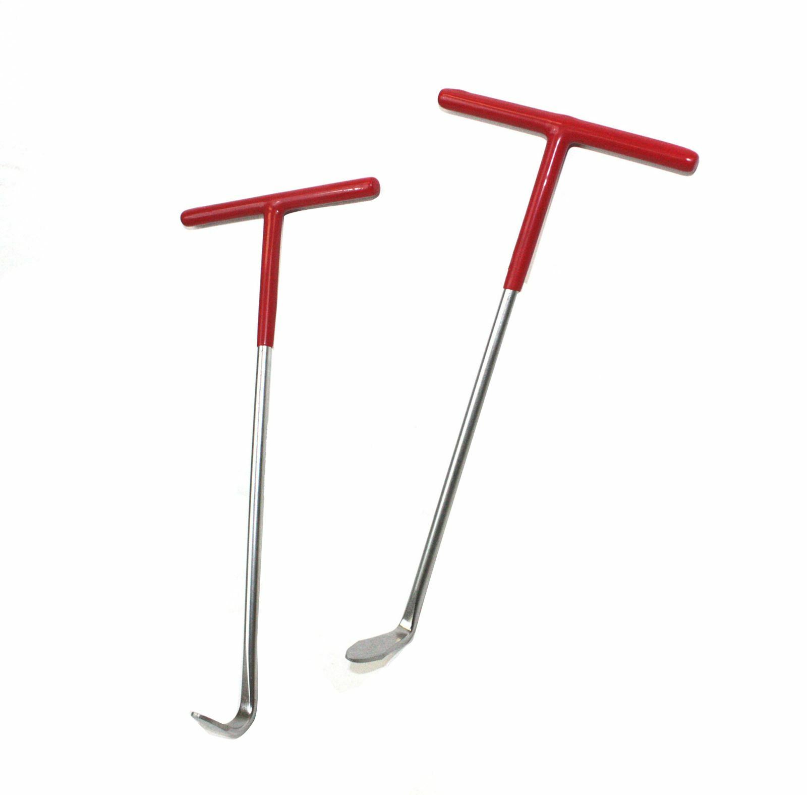 2pc T-Handle 90° & 120° Hooks for Exhaust Mount Exhaust Pipe Puller ...