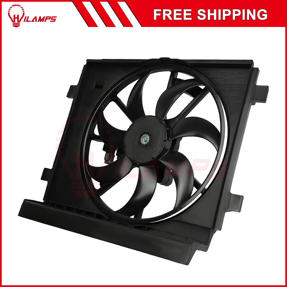 For 2013-2018 Nissan Sentra Radiator Cooling Fan Assembly 622880 Front ...