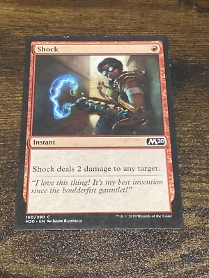 Shock (160) Core Set 2020 M20 MTG Magic The Gathering D5577* | eBay