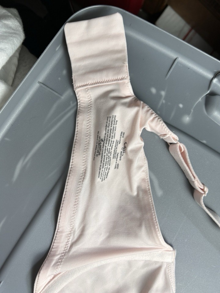 Olga Sheer Leaves Lace Full-Figure Minimizer 35519 Rosewater 40DD NWT ...