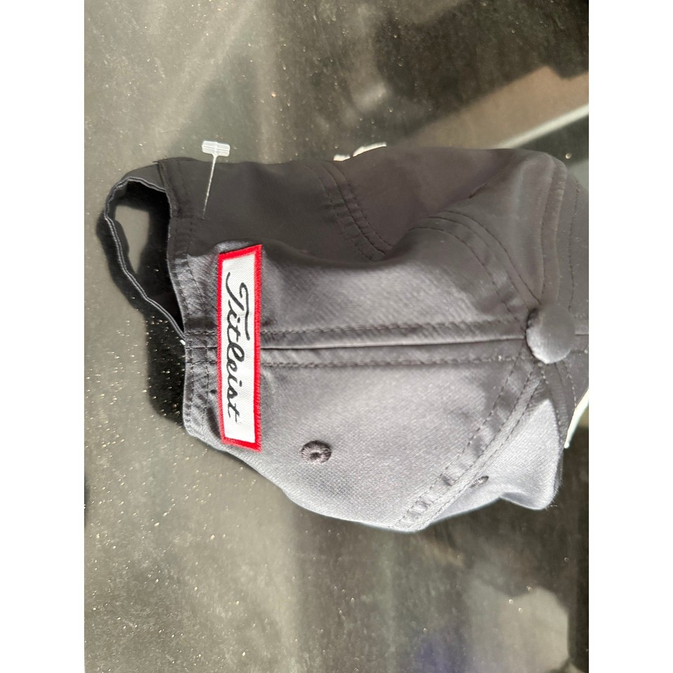 Titleist Golf Cap Black Youth Pro V1 Embroidered Logo Adjustable ...