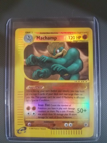 51/165 Machamp Reverse Holo Expedition E-reader Mint-Nm Excellent ...